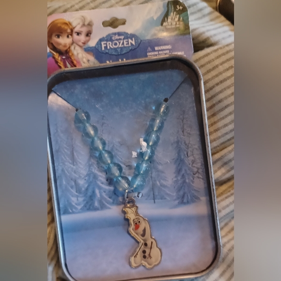 Disney | Jewelry | Disney Frozen Necklace With Reusable Tin | Poshmark